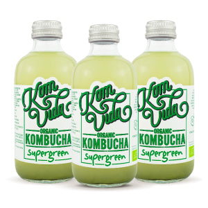 Monopack Kombucha – Disfruta un Toque Saludable SUPERGREEN 250 ml