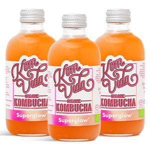 Monopack Kombucha – Disfruta un Toque Saludable SUPERGLOW 250 ml